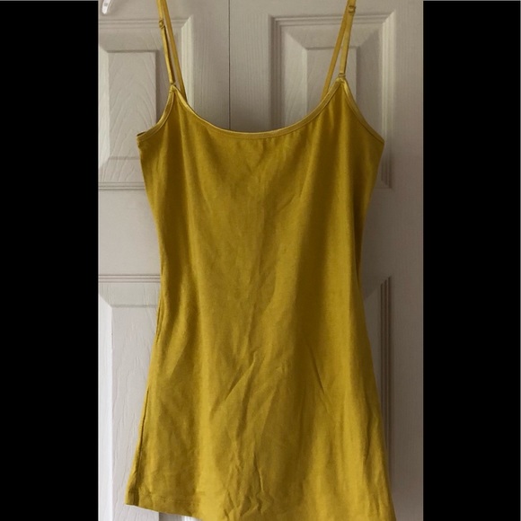 Tops | Nwt Mustard Cami | Poshmark
